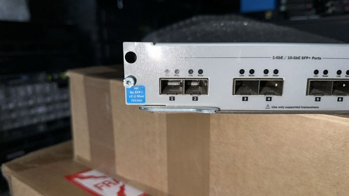 Genuine J9538A HP 8-port 10GbE SFP Module For 5406R & 5412R Switch for ...
