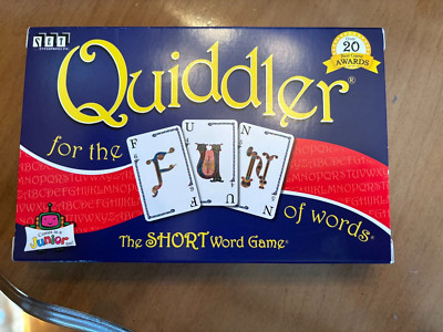 SET Enterprises 1998 QUIDDLER Card Game "The Short Word Game" UNUSED SEALED | eBay
