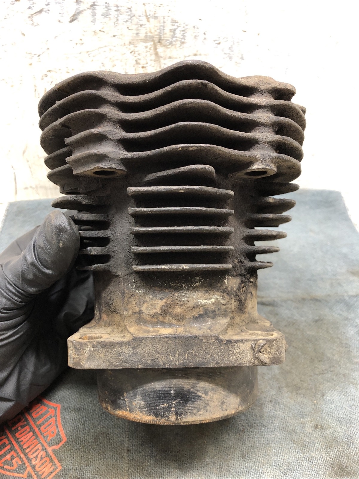1946 1947 Harley Knucklehead Engine Front Cylinder 61" EL OEM ! | eBay