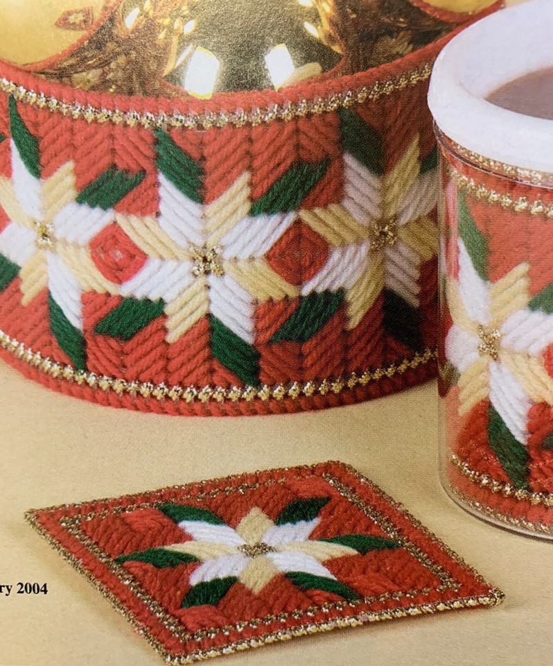 Christmas / Winter Plastic Canvas Patterns Wall Decor Centerpiece Card ...