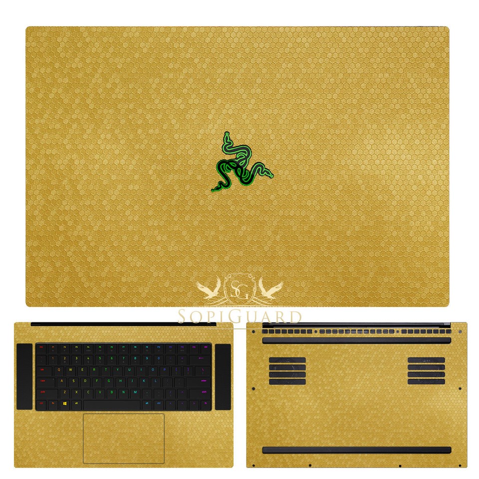 SopiGuard 3M Carbon Fiber Skin Sticker For Razer Blade 15.6 Advanced ...