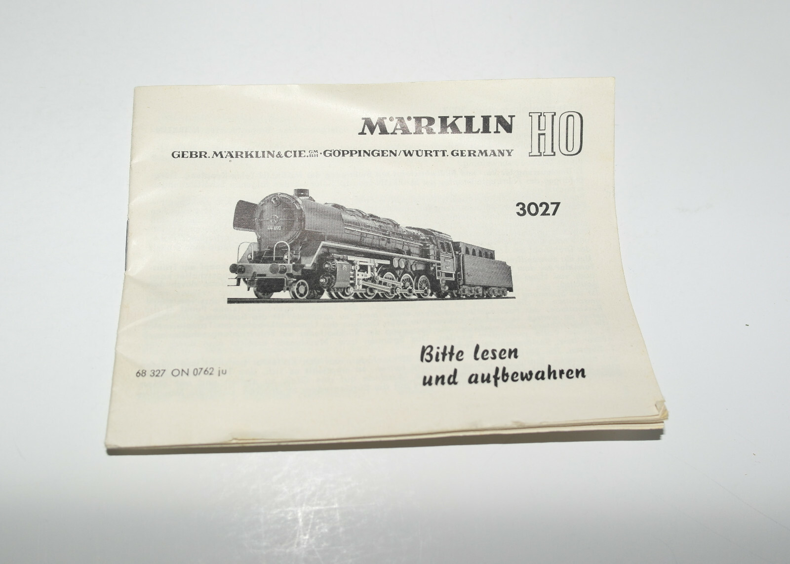 MARKLIN H0 : 3027 GN800 loco vapore DB ottima con scatola originale ...