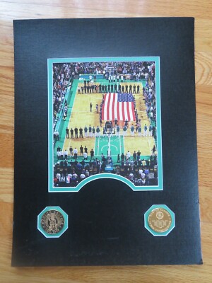 2008 BOSTON CELTICS 2 Coin (Est 1946 & 16 Champions) Set with Photo ...