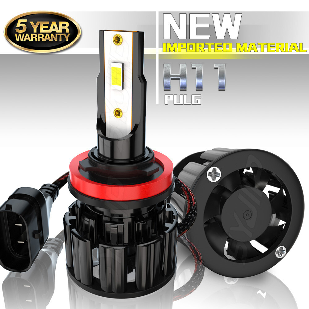 H11 LED Headlights Kit SuperBrightwhite FIT FOR CHEVROLET SPARK 2013 ...