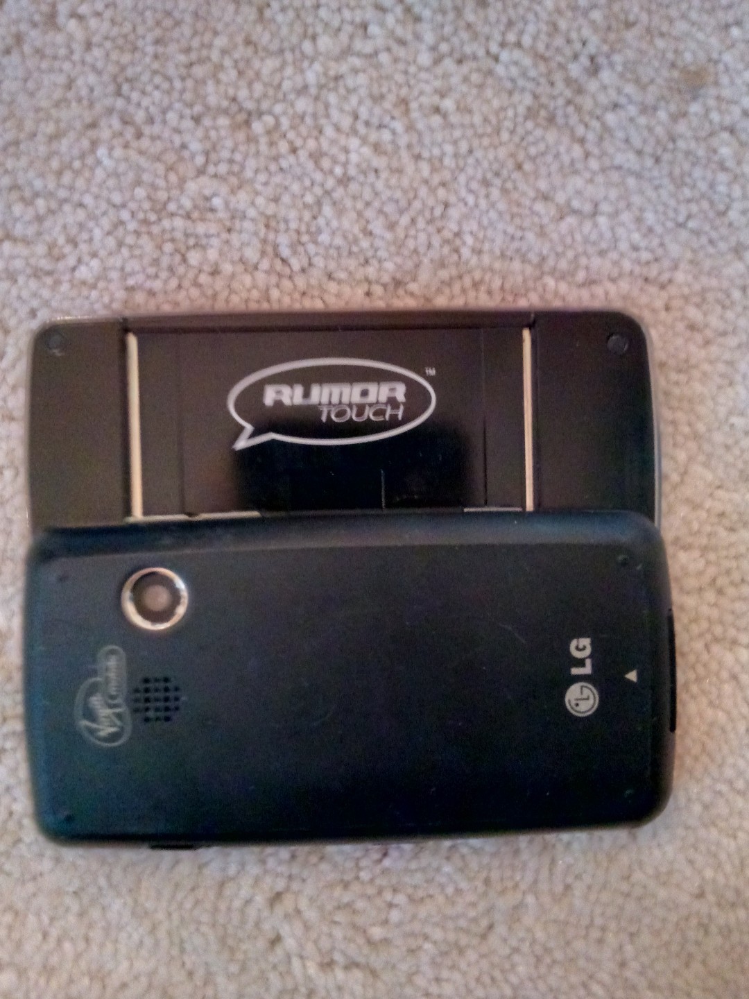 LG Rumor Touch - 52 MB - Black (Virgin Mobile) for sale online | eBay