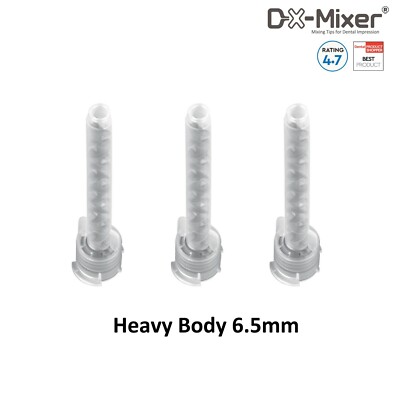48pcs mixing tip heavy body 6.5mm Impression Dental HP Mixing Tips DX ...
