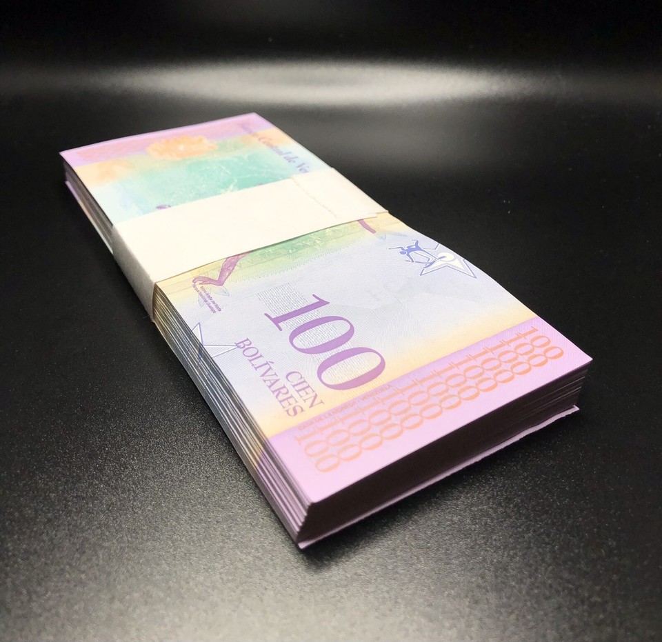 Venezuela 100 Bolivares Soberanos, New UNC Bundle (100 PCS) | eBay