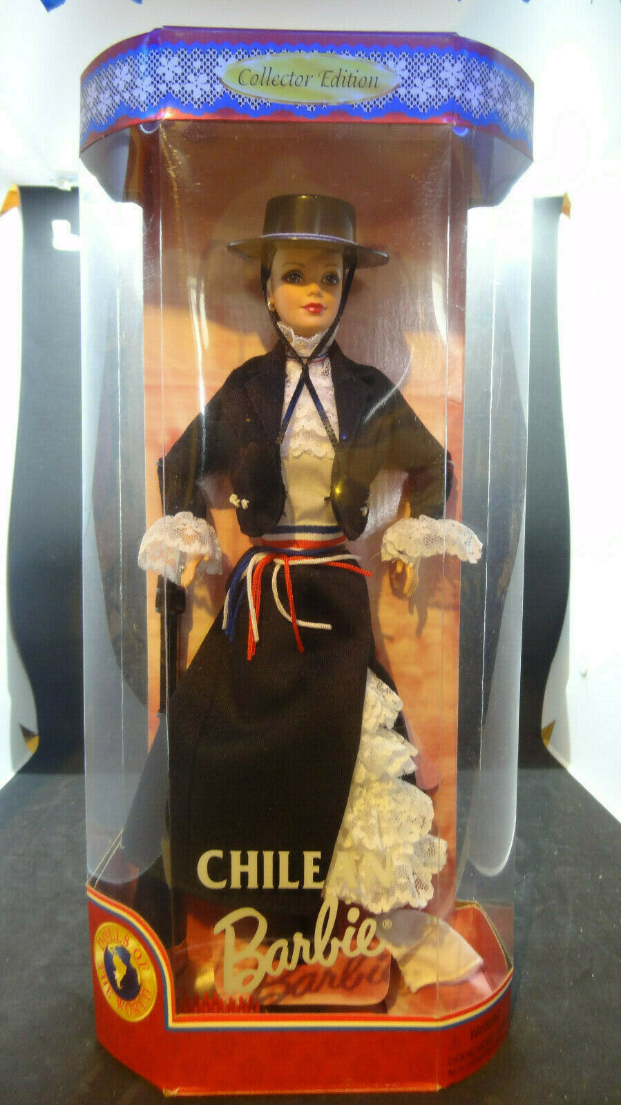 Chilean Barbie NIB New Never Opened Mattel Collector Edition Dolls of ...