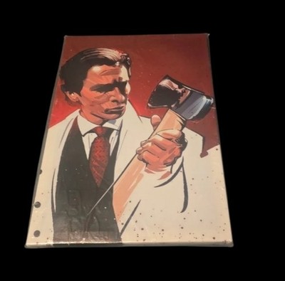 American Psycho Canvas Wall Art – Patrick Bateman with Axe | eBay