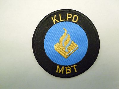 Netherlands KLPD National Police Services Agency Sew On Patch | eBay