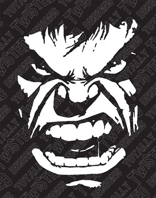 Incredible Hulk vinyl decal sticker Car Truck Marvel Avengers Thor Iron ...