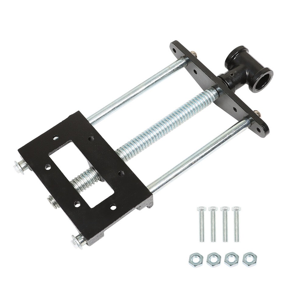 9" Woodworking Vise Bench Front Vise Cast Iron 300mm Chrome Plated ...