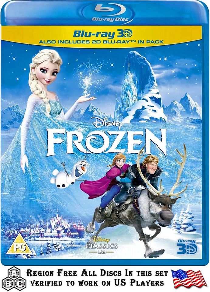 3D Blu-ray Lot Collection - 3D Bluray Movies for 3-D TV & Projectors ...