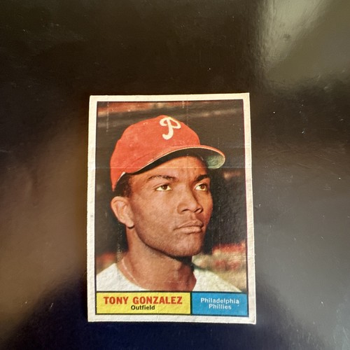 1961 Topps Baseball # 93 Tony Gonzalez Phillies | eBay