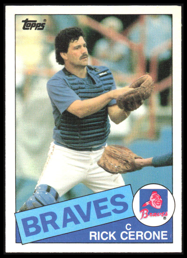 1985 Topps Traded Rick Cerone #20T Atlanta Braves 5K | eBay