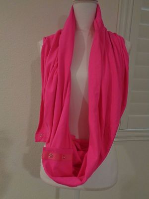LULULEMON Neon Hot Pink Vinyasa Infinity Scarf EUC | eBay