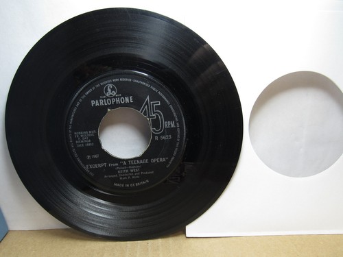 Old 45 RPM Record - Parlophone R 5623 - Keith West -Excerpt From a ...