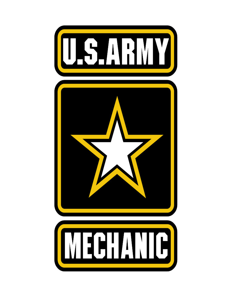 US ARMY MECHANIC VINYL DECAL STICKER ARMY STRONG | eBay