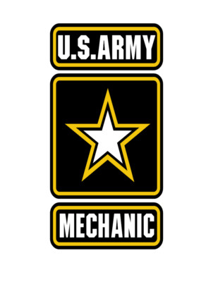 US ARMY MECHANIC VINYL DECAL STICKER ARMY STRONG | eBay