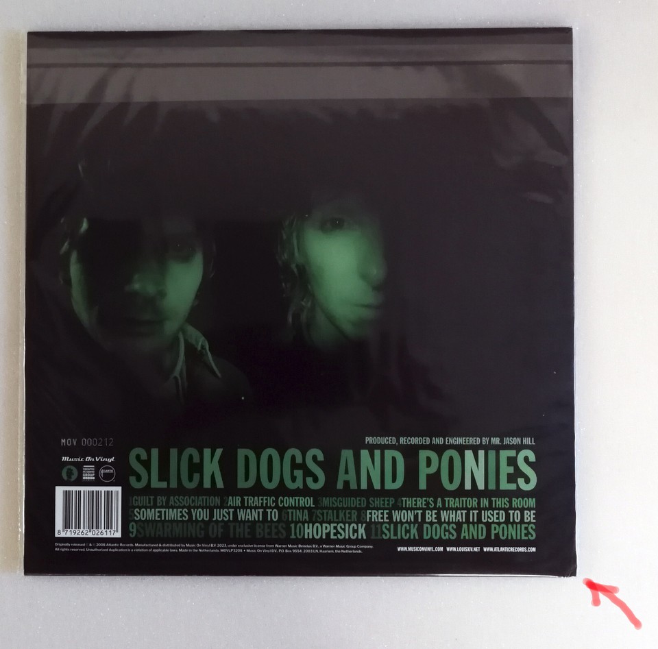 12" Lp Green Vinyl Louis XIV Slick Dogs and Ponies Limited 1000 Pieces ...