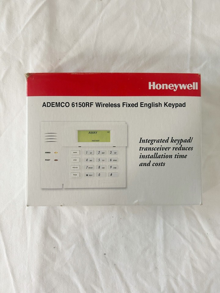 Honeywell 6150RF Wireless Fixed English Keypad with Integrated ...