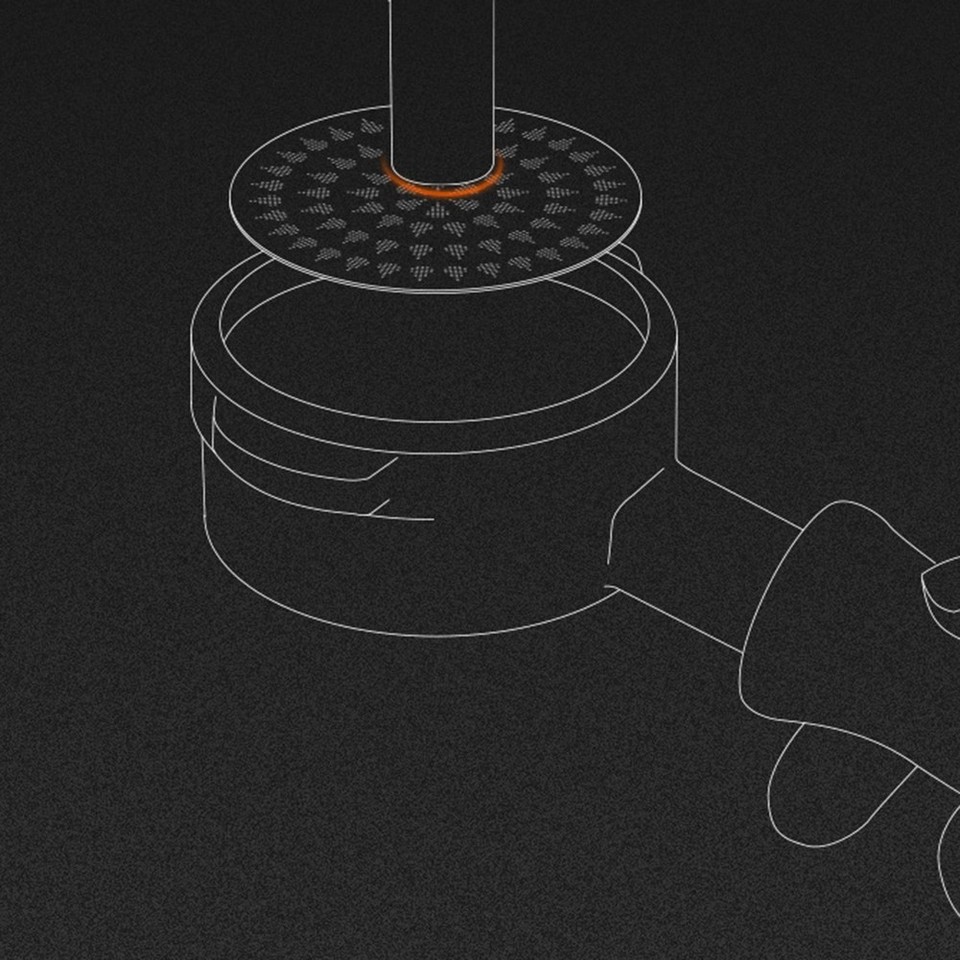 Waterproof and Magnetic Aluminium Puck Screen Holder Stand 58mm 53mm ...