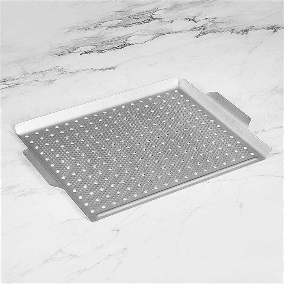 For Veggies BBQ Pan Family Gatherings Dishwasher Safe Raised Edges ...
