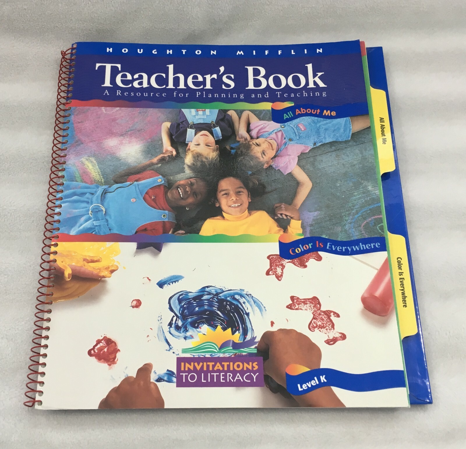 HOUGHTON MIFFLIN TEACHER'S BOOK / LEVEL K / INVITATIONS TO LITERACY ...