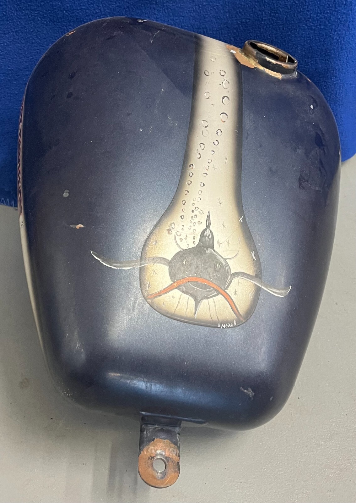 Vintage Chopper Gas Tank Knucklehead Panhead Shovelhead | eBay