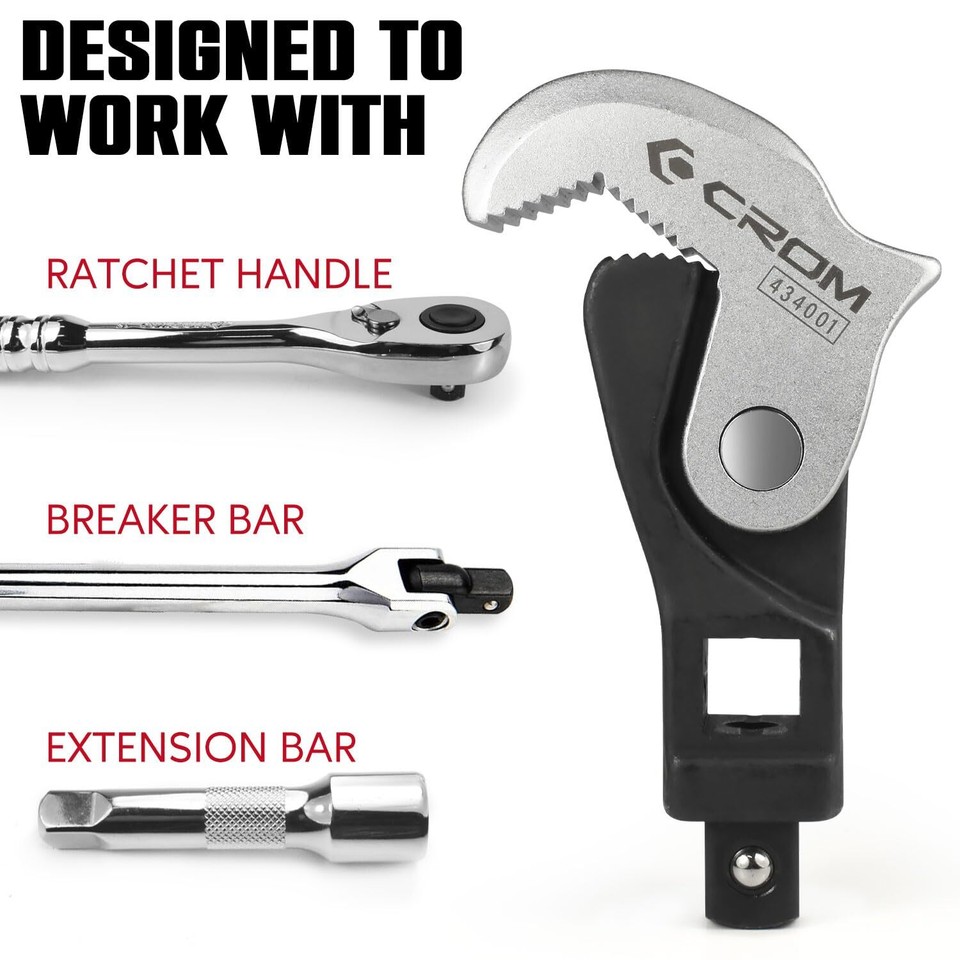 Adjustable Crowfoot Wrench Set Spring Loaded Wrench “ Male & Female ...