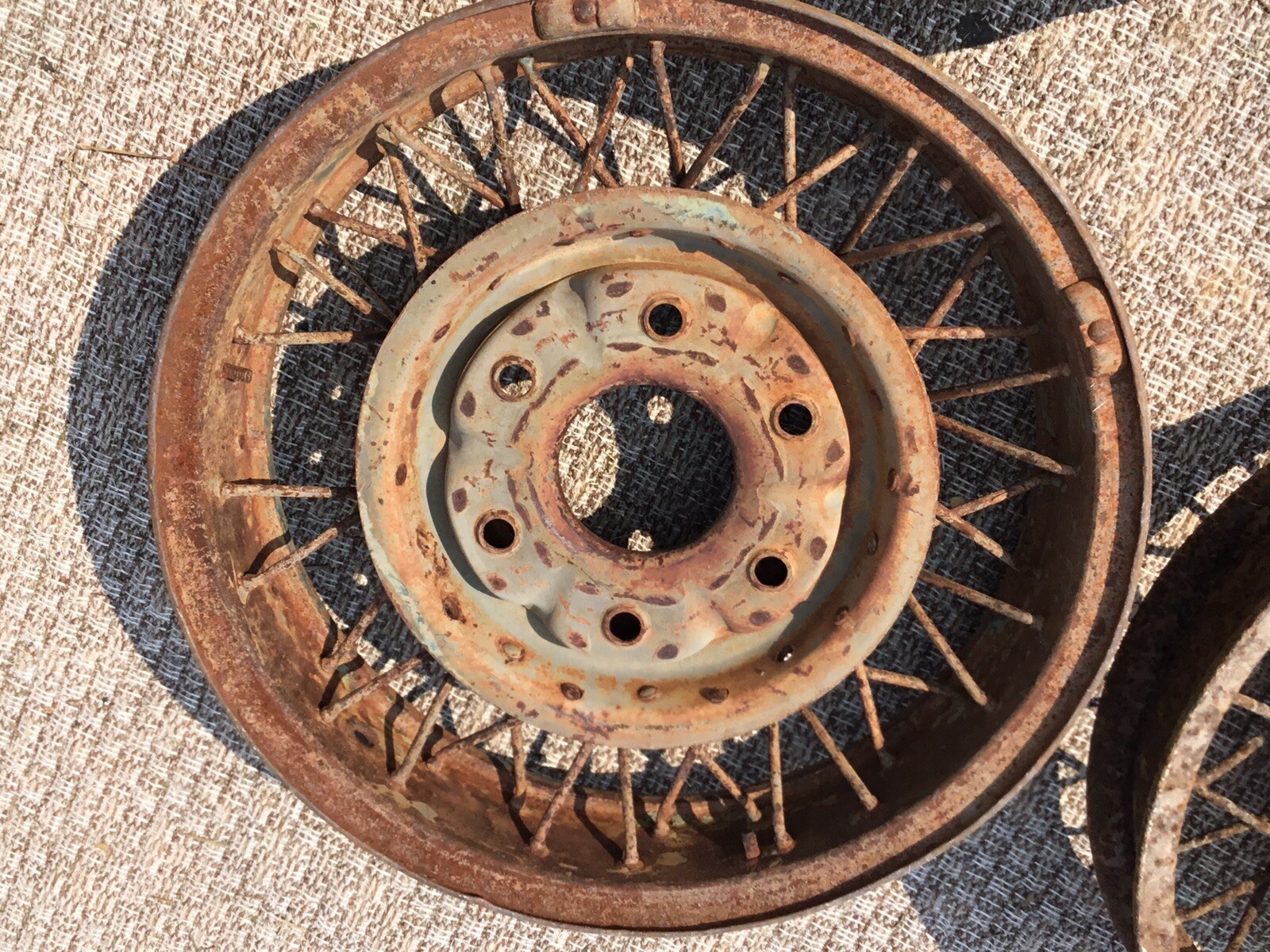 Vintage Wire Wheel 19”- 1920’s 1930’s - 6 Lug. | eBay