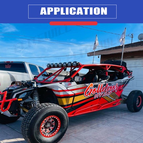 Nerf Bars Rock Sliders for 2017-2025 4 Seater Can-Am Maverick X3 Max ...