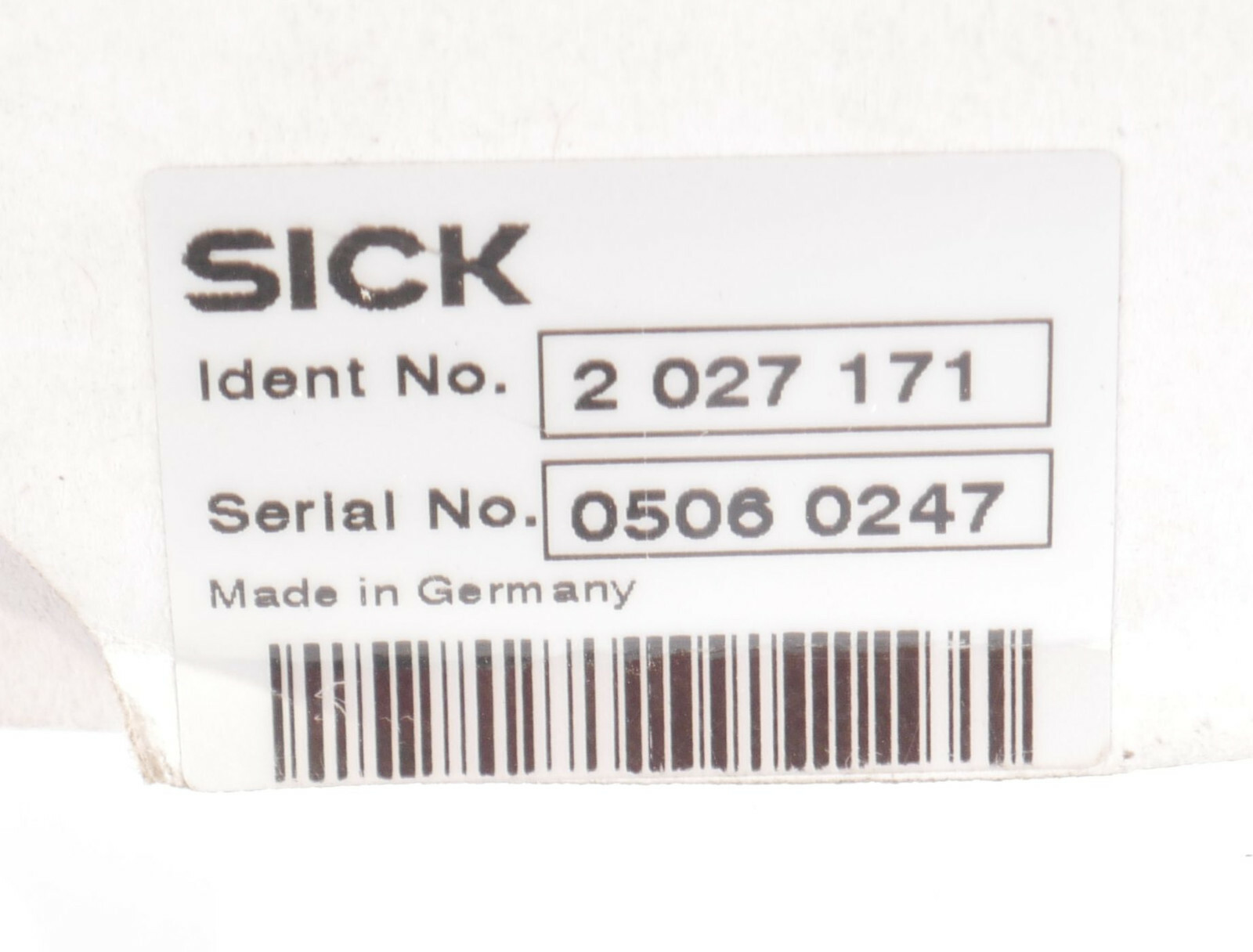 SICK 2 027 171 2027171 ! new ! | eBay