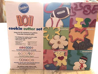 Wilton 101 Piece Cookie Cutter Set Cookies Crafts Food Colorful Gift | eBay