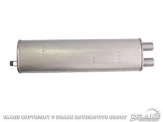 Mustang Muffler Single Exhaust 260 - 289 1964 1965 1966 1967 1968 ...