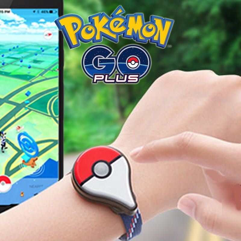 Nintendo Pokemon Bracelet Go Plus Device Bluetooth Bracelet with Clip ...