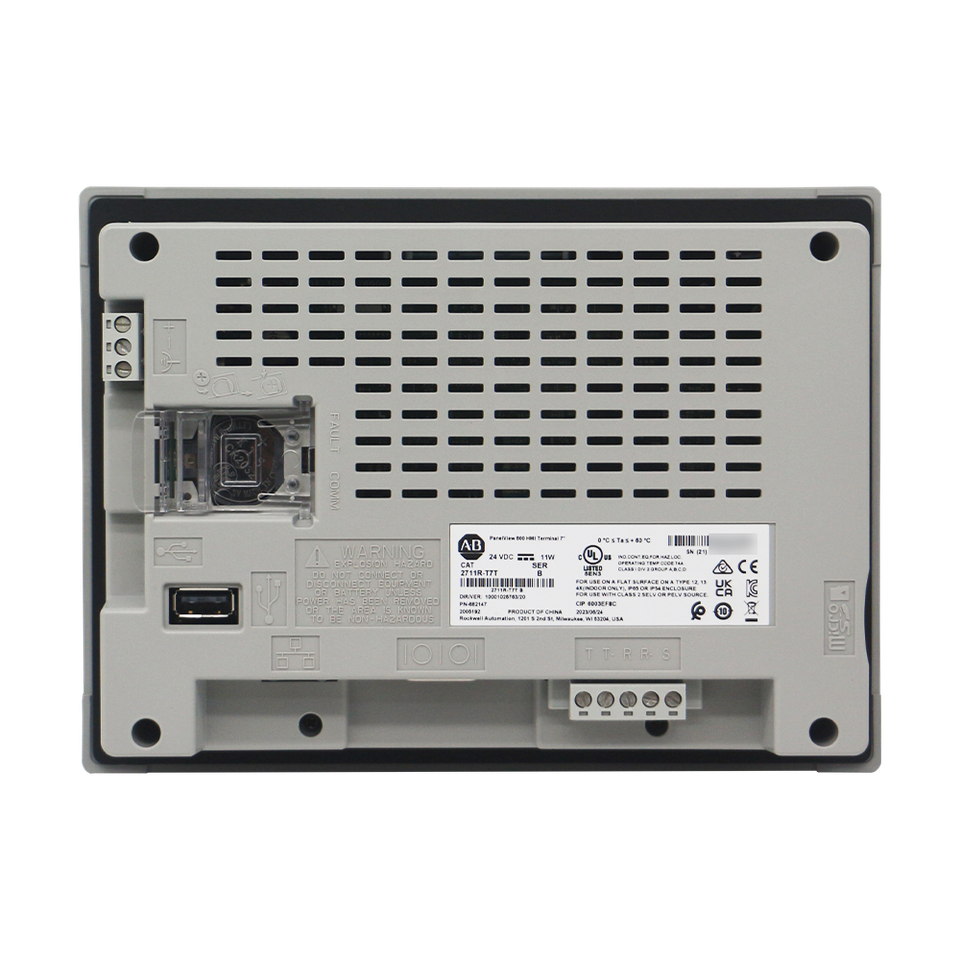 New 2711R-T7T PanelView 800 7 in HMI Terminal TFT Serial Ethernet | eBay