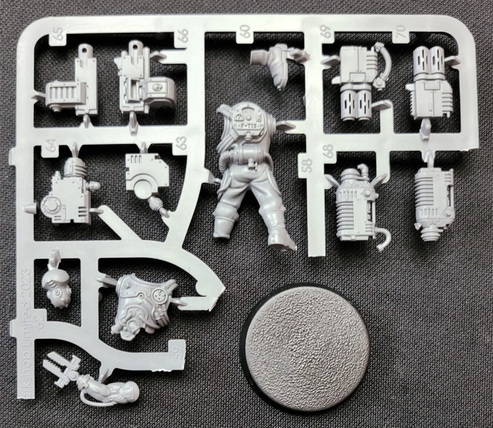 Gun Servitor Plasma Melta or Bolter Warhammer 40K Kill Team ...