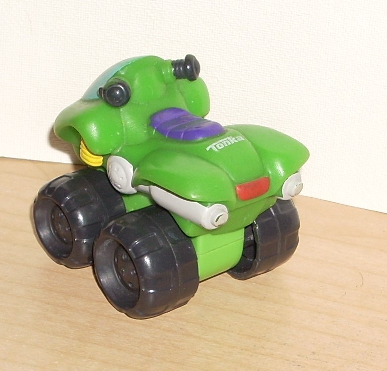 2009 Tonka Hasbro Chuck and Friends Quad ATV Green Toy Motorcycle ...