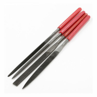 Tempered Hardened Steel Needle File Tool Set Medium Cut Metal 140/160 ...