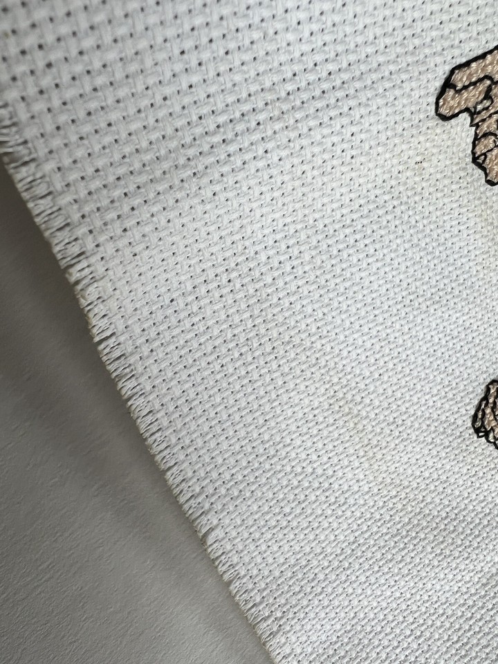 Finished Cross Stitch Sign Language Alphabet Hands ASL Handmade Cross ...