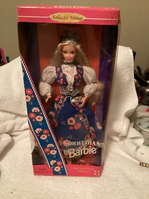 1995 Norwegian Barbie Collectors Edition Dolls of the World Mattel | eBay