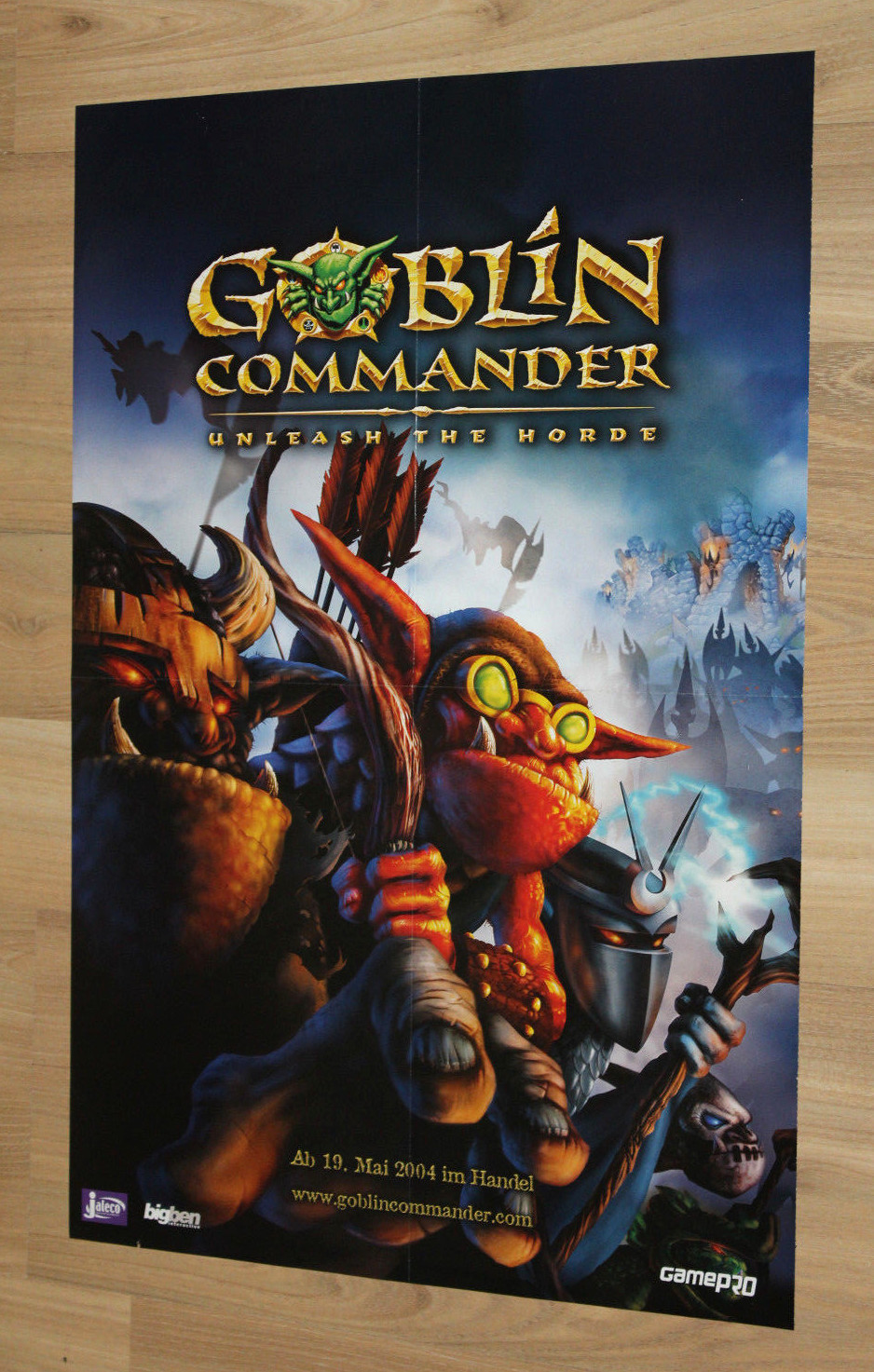 Goblin Commander Unleash the Horde / R-Type Final Poster 58x39cm PS2 ...