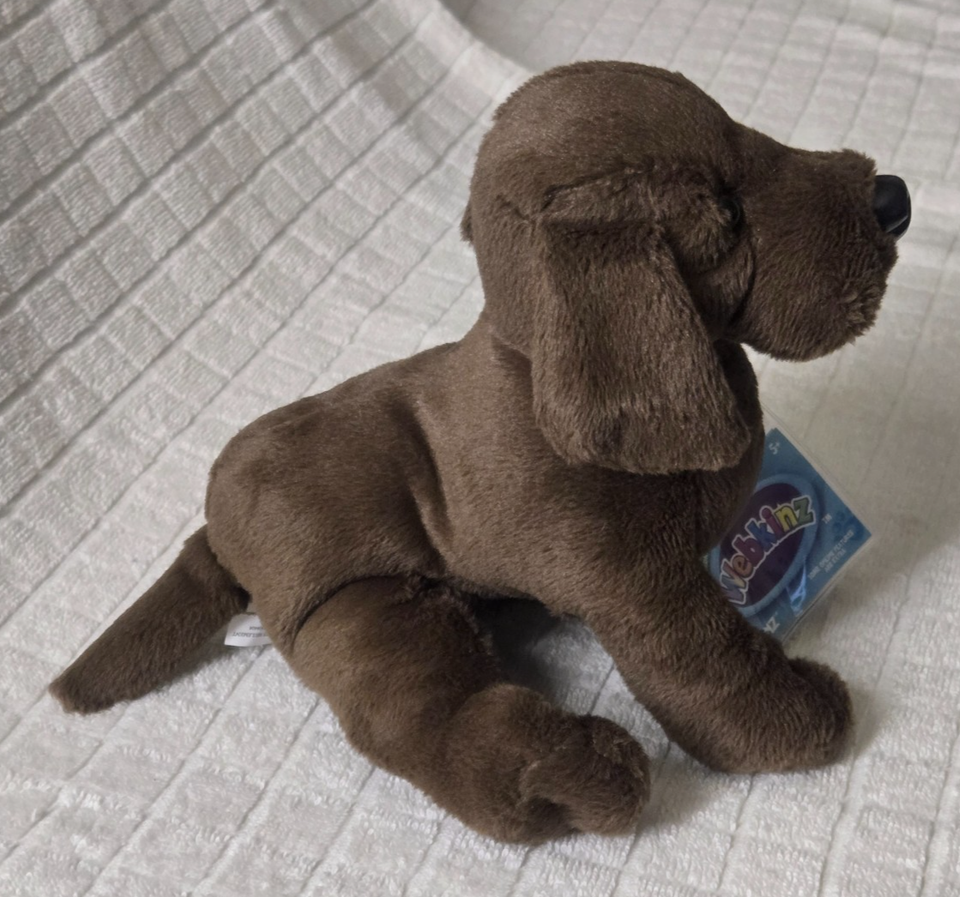 Ganz Webkinz Cocoa Lab HM689 Plush Unused Sealed Code Retired Dog Pup ...