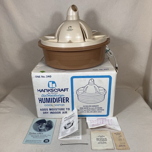 Vintage Hankscraft Gerber Model 240 Cool Vapor Air Mist Humidifier ...