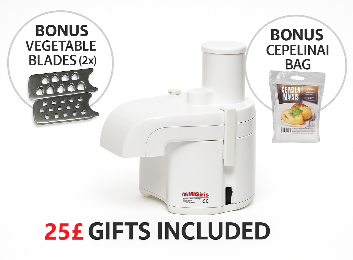 MIGIRIS electric grater potatoes vegetables tarcia ziemniakow тёрка ...