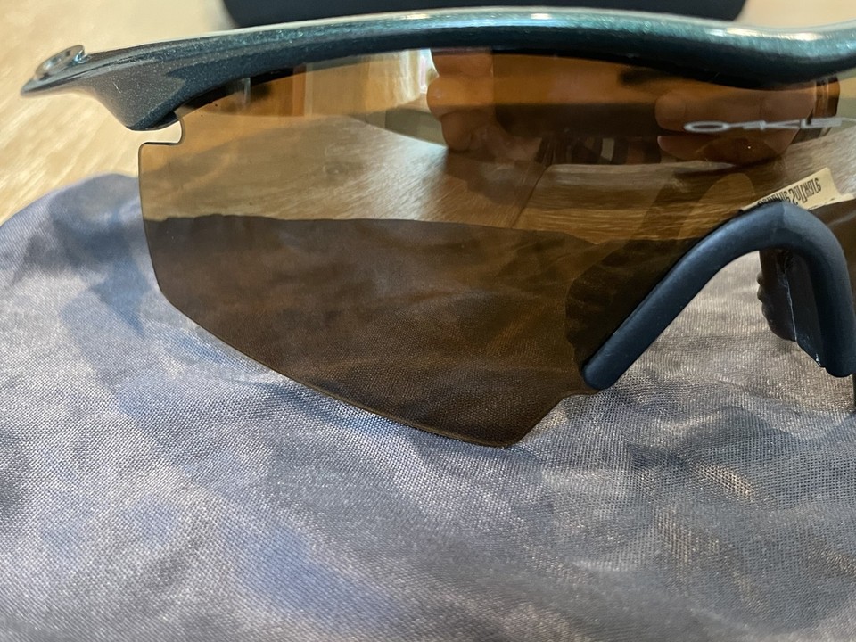Vintage Used Oakley M Frame Pro Metallic Green + Spare Lens | eBay