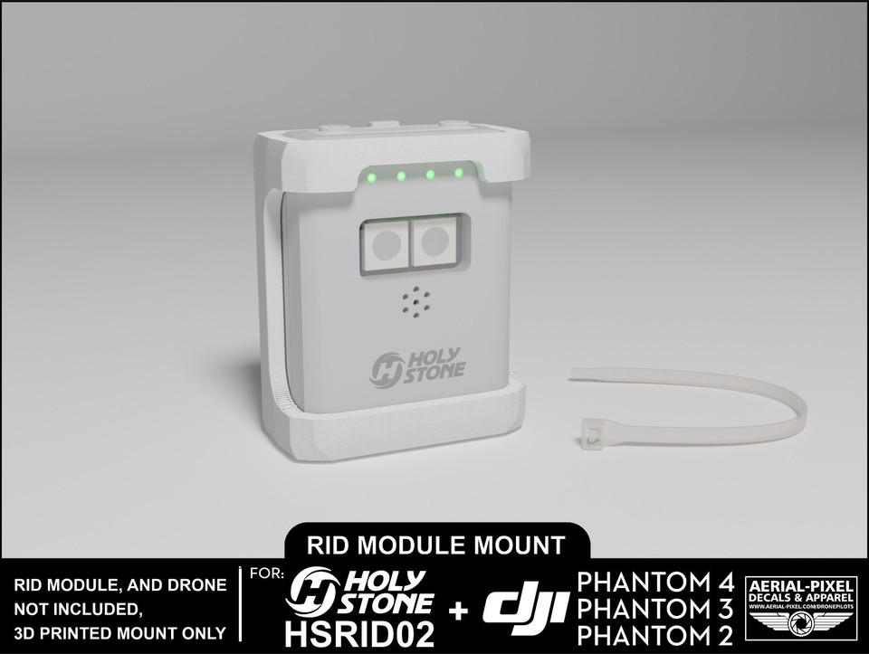 DJI Phantom 4, 3 Series Holy Stone HSRID02 / Holyton HT65 Remote ID ...
