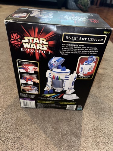 New Vintage 1998 Star Wars Episode 1 Phantom Menace R2-D2 Art Center ...