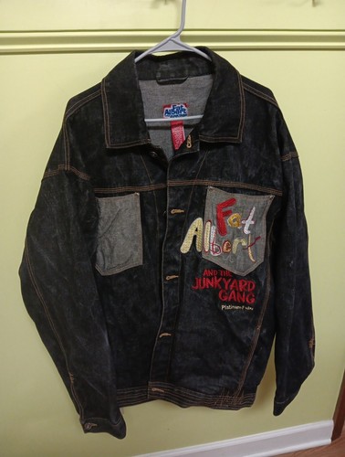 Fat Albert And The Gang Blue Jean Jacket XL Vintage Used Condition | eBay